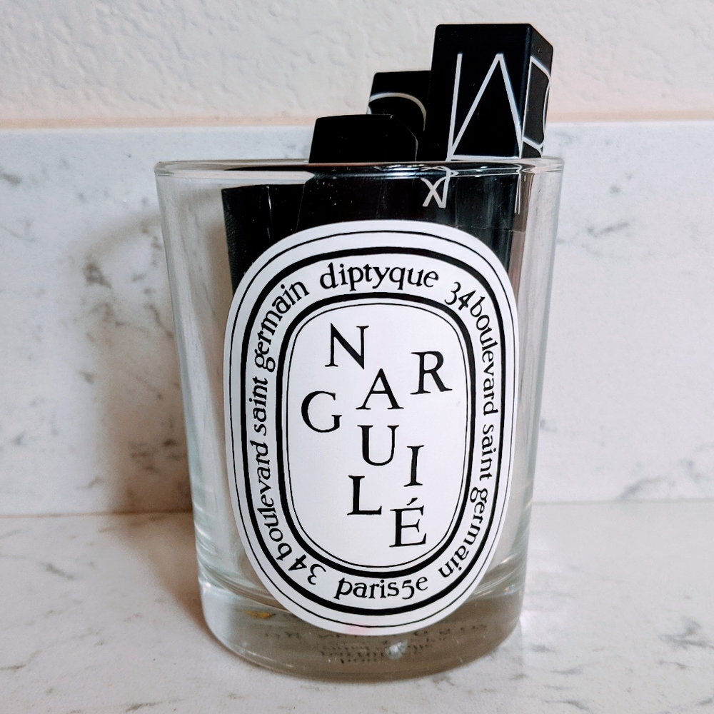 Diptyque Narguile Empty Full Size Candle Jar 190g - Gem